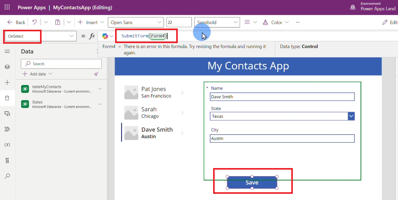 Power Apps Tutorial For Beginners - Step by Step