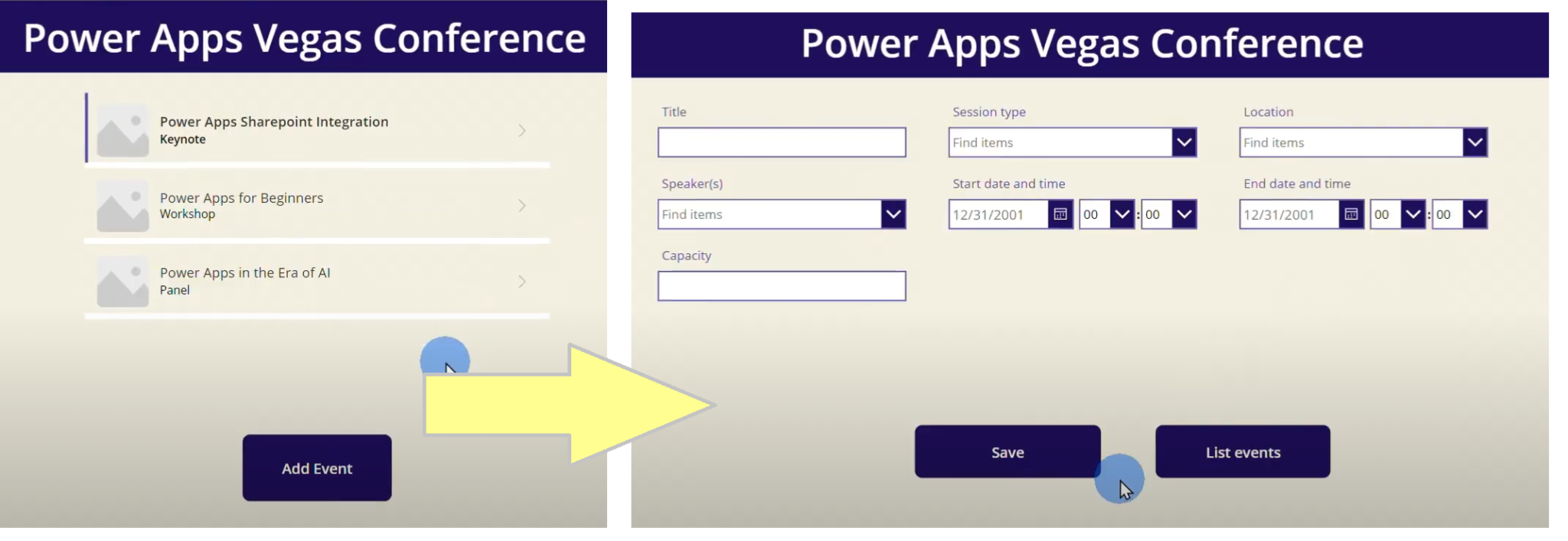 Connecting Power Apps to a Sharepoint List