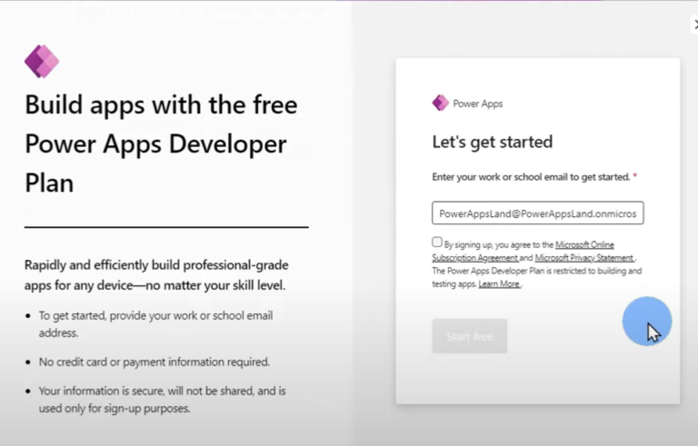 Power Apps Login Authentication Instructions